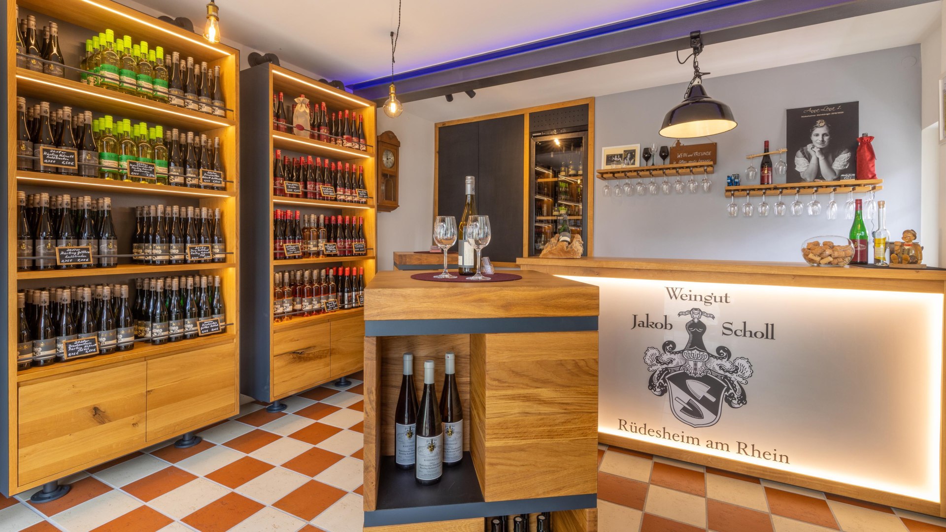 Hofausschank im Weingut Jakob Scholl